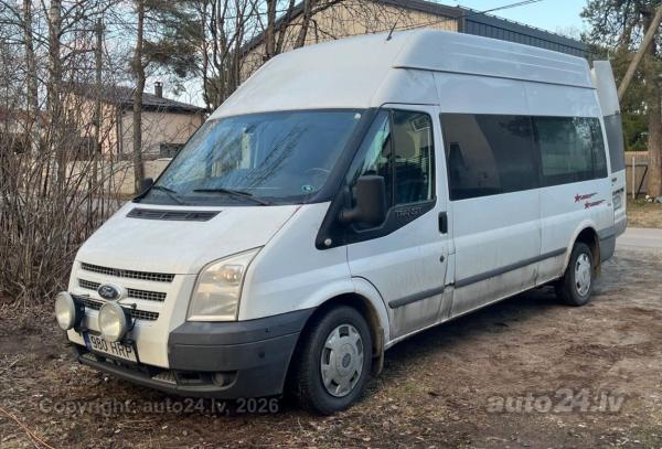 White Ford Transit 2013 in Tallinn, with an engine capacity of 2.20 L and mileage of 450 thousand km for 1990 €, photo 1 on AUTOMOTO.COM.LV