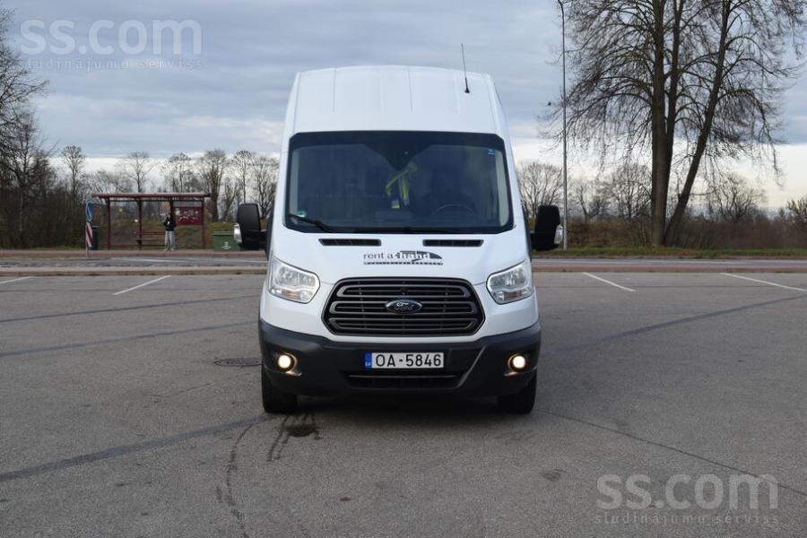 White Ford Transit 2017 in Riga, with an engine capacity of 2.00 L and mileage of 172 thousand km for 11500 €, photo 1 on AUTOMOTO.COM.LV