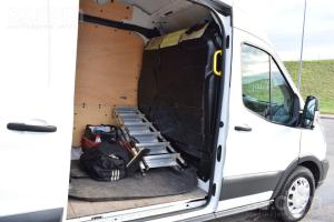 White Ford Transit 2017 in Riga, with an engine capacity of 2.00 L and mileage of 172 thousand km for 11500 €, photo 17 on AUTOMOTO.COM.LV
