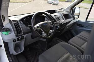 White Ford Transit 2017 in Riga, with an engine capacity of 2.00 L and mileage of 172 thousand km for 11500 €, photo 18 on AUTOMOTO.COM.LV