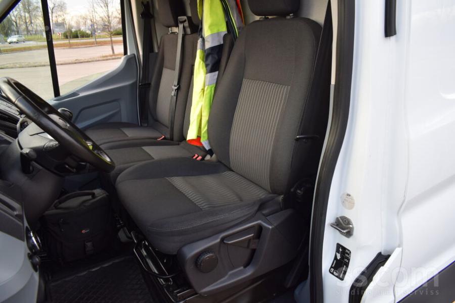 White Ford Transit 2017 in Riga, with an engine capacity of 2.00 L and mileage of 172 thousand km for 11500 €, photo 19 on AUTOMOTO.COM.LV