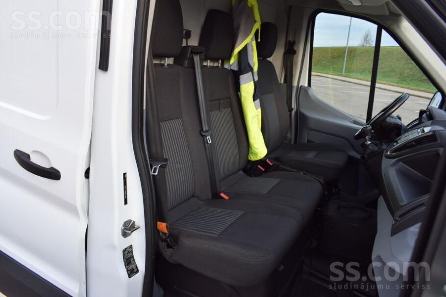 White Ford Transit 2017 in Riga, with an engine capacity of 2.00 L and mileage of 172 thousand km for 11500 €, photo 20 on AUTOMOTO.COM.LV