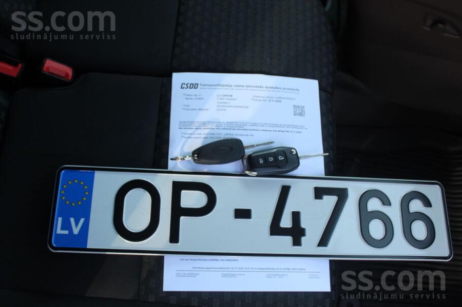 Balts Ford Transit 2019 Liepāja, ar dzinēja tilpumu 1.50 L un nobraukumu 222 tūkst. km par 8400 €, foto 21 vietnē AUTOMOTO.COM.LV