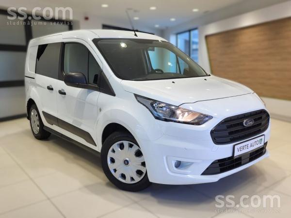 White Ford Transit 2020 in Riga, with an engine capacity of 1.50 L and mileage of 194 thousand km for 8490 €, photo 1 on AUTOMOTO.COM.LV