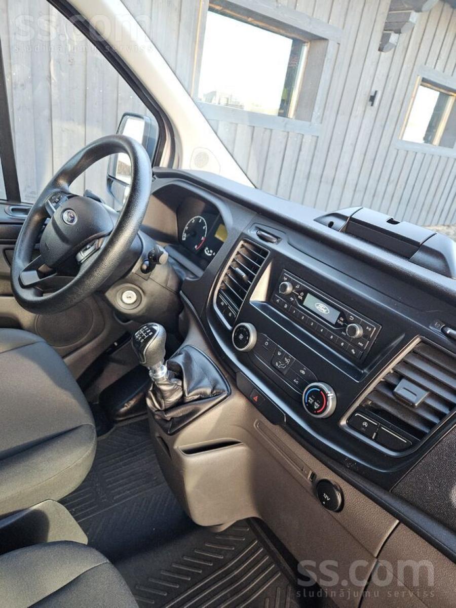White Ford Transit 2021 in Cesis, with an engine capacity of 2.00 L and mileage of 71 thousand km for 12500 €, photo 13 on AUTOMOTO.COM.LV