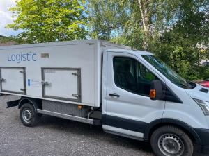 Balts Ford Transit 2016 Kauņa, ar dzinēja tilpumu 2.20 L un nobraukumu 330 tūkst. km par 7850 €, foto  vietnē AUTOMOTO.COM.LV