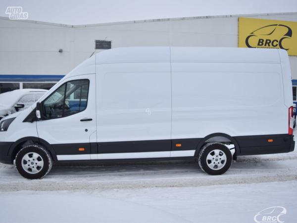 White Ford Transit 2024 in Riga, with an engine capacity of 2.00 L and mileage of 27 thousand km for 28000 €, photo 2 on AUTOMOTO.COM.LV