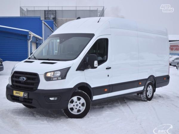 White Ford Transit 2024 in Riga, with an engine capacity of 2.00 L and mileage of 27 thousand km for 28000 €, photo 3 on AUTOMOTO.COM.LV