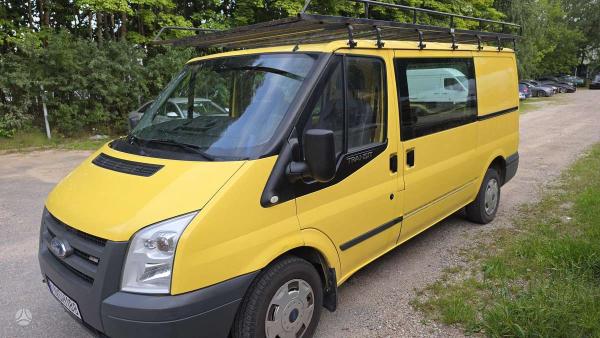 Yellow Ford Transit 2007 in Vilnius, with an engine capacity of 2.20 L and mileage of 191 thousand km for 4800 €, photo 4 on AUTOMOTO.COM.LV