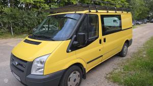 Yellow Ford Transit 2007 in Vilnius, with an engine capacity of 2.20 L and mileage of 191 thousand km for 4800 €, photo 5 on AUTOMOTO.COM.LV