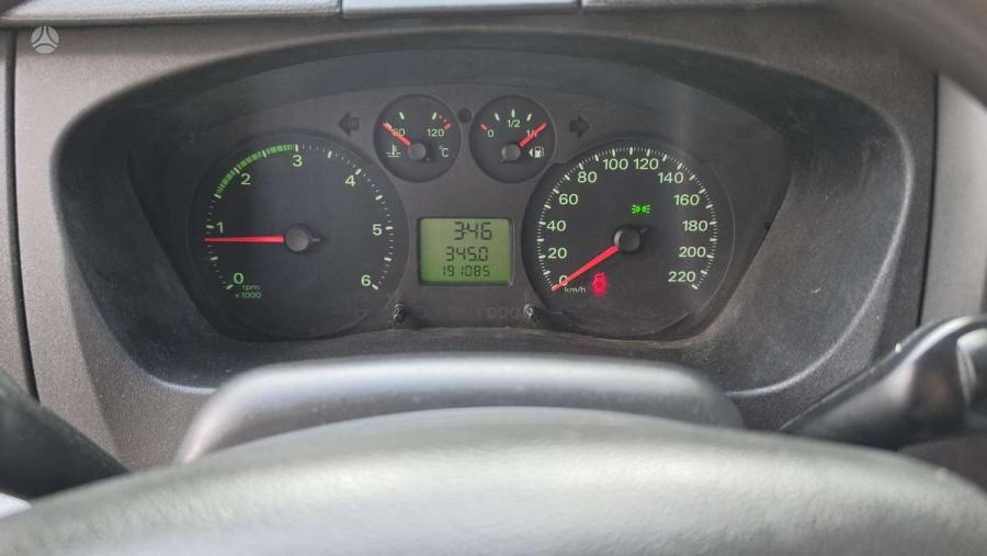 Yellow Ford Transit 2007 in Vilnius, with an engine capacity of 2.20 L and mileage of 191 thousand km for 4800 €, photo 13 on AUTOMOTO.COM.LV