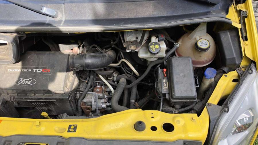 Yellow Ford Transit 2007 in Vilnius, with an engine capacity of 2.20 L and mileage of 191 thousand km for 4800 €, photo 14 on AUTOMOTO.COM.LV