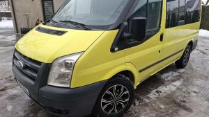 Yellow Ford Transit 2008 in Vilkaviskis, with an engine capacity of 2.20 L and mileage of 240 thousand km for 5550 €, photo 4 on AUTOMOTO.COM.LV
