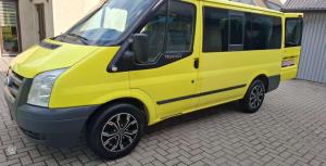 Yellow Ford Transit 2008 in Vilkaviskis, with an engine capacity of 2.20 L and mileage of 240 thousand km for 5550 €, photo 12 on AUTOMOTO.COM.LV