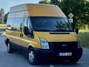 Yellow Ford Transit 2009 in Radviliskis, with an engine capacity of 2.20 L and mileage of 333 thousand km for 3400 €, photo  on AUTOMOTO.COM.LV