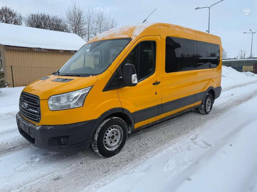 Yellow Ford Transit 2018 in Klaipeda, with an engine capacity of 2.00 L and mileage of 289 thousand km for 7900 €, photo 1 on AUTOMOTO.COM.LV