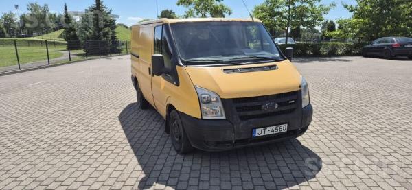 Yellow Ford Transit 2007 in Jelgava, with an engine capacity of 2.20 L and mileage of 467 thousand km for 1590 €, photo 1 on AUTOMOTO.COM.LV