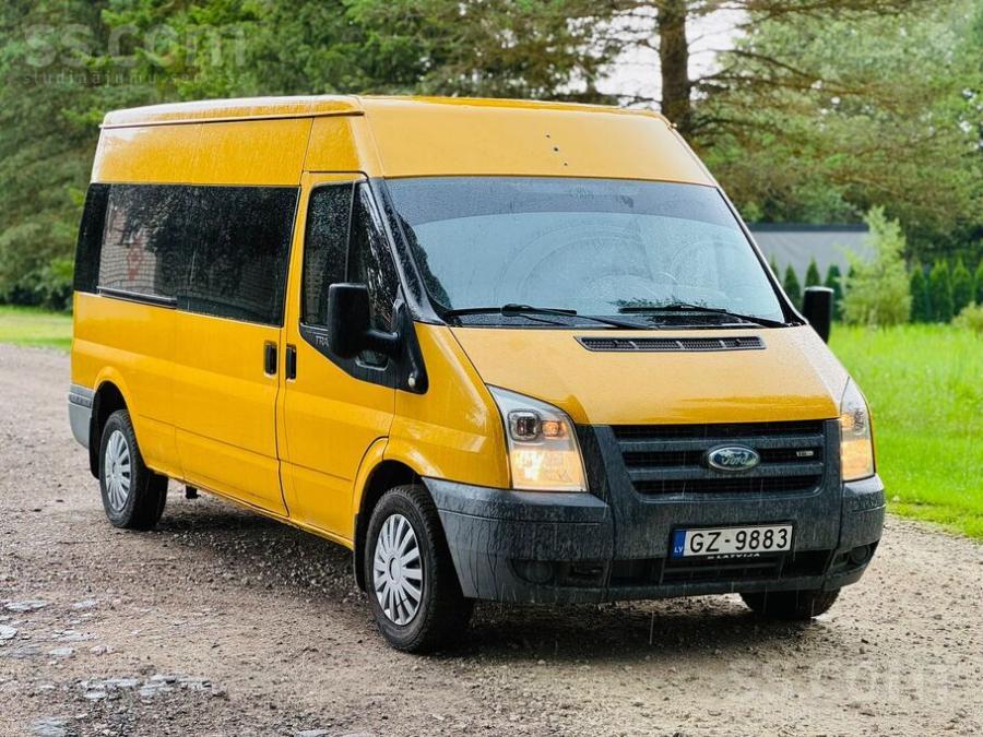 Yellow Ford Transit 2008 in Rezekne, with an engine capacity of 2.40 L and mileage of 426 thousand km for 2800 €, photo 1 on AUTOMOTO.COM.LV