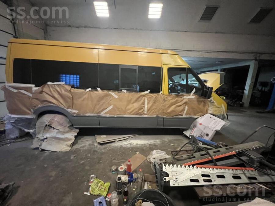 Dzeltens Ford Transit 2008 Rēzekne, ar dzinēja tilpumu 2.40 L un nobraukumu 520 tūkst. km par 5500 €, foto 18 vietnē AUTOMOTO.COM.LV