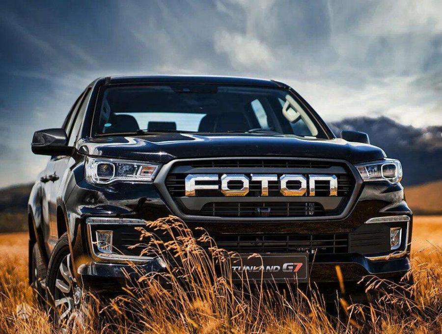 Grey Foton Tunland G7 2025 in Riga, with an engine capacity of 2.00 L and mileage of 0 thousand km for 39385 €, photo 1 on AUTOMOTO.COM.LV