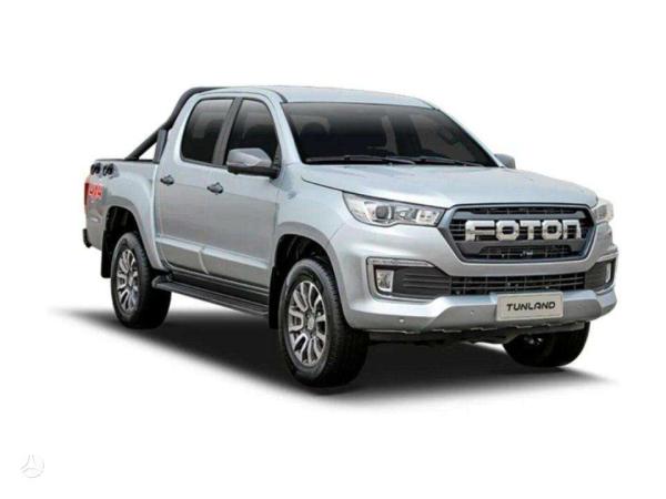 Foton Tunland G7 2026 in Riga on AUTOMOTO.COM.LV Grey Foton Tunland G7 2026 in Riga, with an engine capacity of 2.00 L and mileage of 0 thousand km for 36885 €, photo 3 on AUTOMOTO.COM.LV