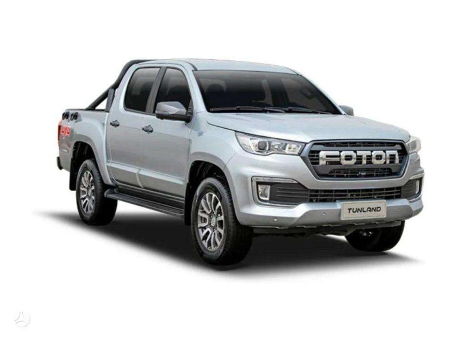 Grey Foton Tunland G7 2026 in Riga, with an engine capacity of 2.00 L and mileage of 0 thousand km for 36885 €, photo 3 on AUTOMOTO.COM.LV