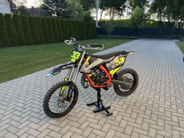 Zaļš Gas Gas MC 2021 Tauragė, ar dzinēja tilpumu 85.00 L un nobraukumu 10 tūkst. km par 2500 €, foto 1 vietnē AUTOMOTO.COM.LV