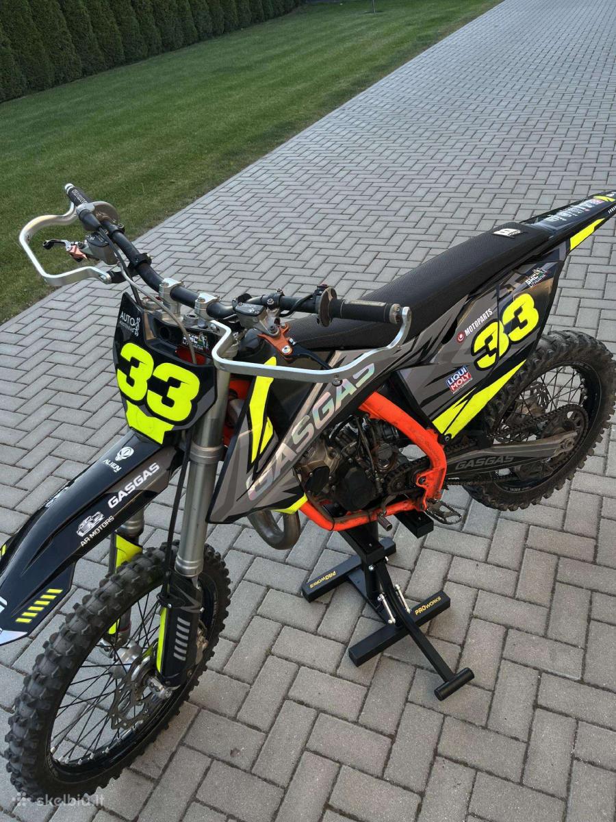 Green Gas Gas MC 2021 in Taurage, with an engine capacity of 85.00 L and mileage of 10 thousand km for 2500 €, photo 19 on AUTOMOTO.COM.LV