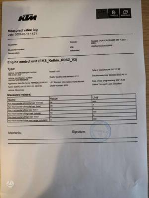 Gas Gas MC 2021 Vievis, ar dzinēja tilpumu 0.45 L un nobraukumu 98 tūkst. km par 4400 €, foto 20 vietnē AUTOMOTO.COM.LV