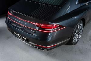 Pelēks Genesis G90 2023 Viļņa, ar dzinēja tilpumu 3.00 L un nobraukumu 52 tūkst. km par 54999 €, foto 10 vietnē AUTOMOTO.COM.LV