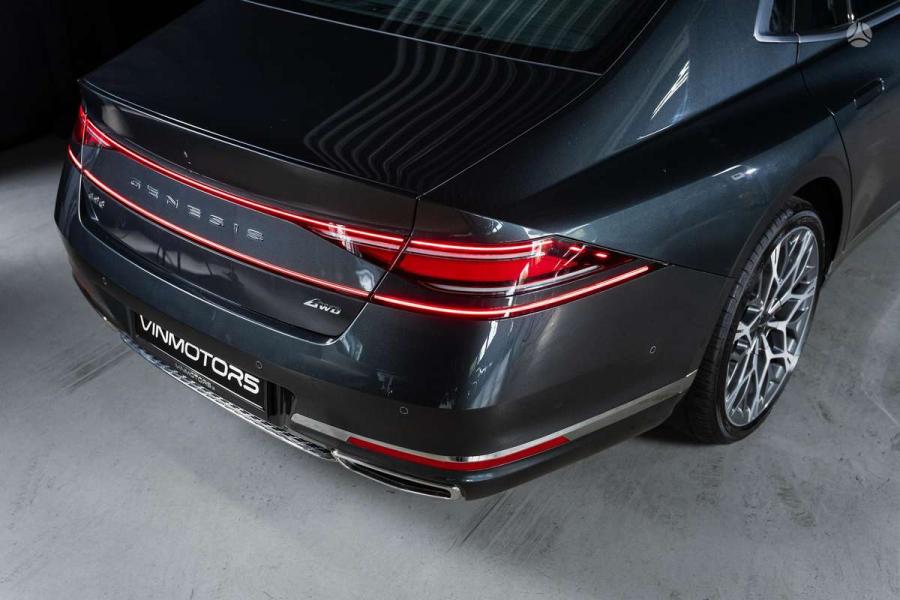 Pelēks Genesis G90 2023 Viļņa, ar dzinēja tilpumu 3.00 L un nobraukumu 52 tūkst. km par 54999 €, foto 10 vietnē AUTOMOTO.COM.LV