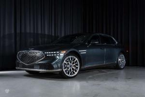 Pelēks Genesis G90 2023 Viļņa, ar dzinēja tilpumu 3.00 L un nobraukumu 52 tūkst. km par 54999 €, foto 1 vietnē AUTOMOTO.COM.LV
