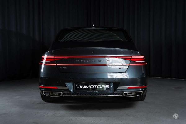 Pelēks Genesis G90 2023 Viļņa, ar dzinēja tilpumu 3.00 L un nobraukumu 52 tūkst. km par 54999 €, foto 6 vietnē AUTOMOTO.COM.LV