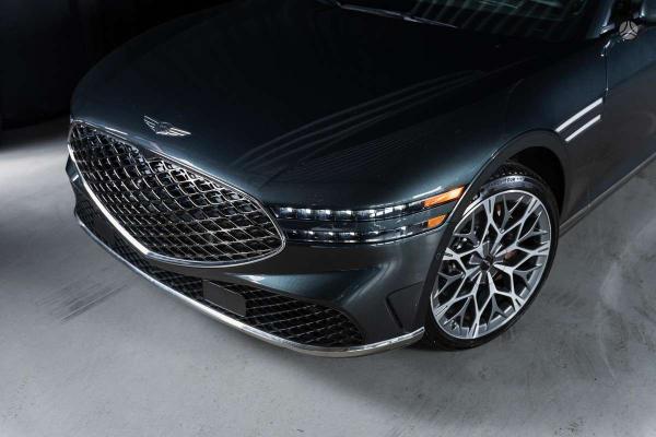 Pelēks Genesis G90 2023 Viļņa, ar dzinēja tilpumu 3.00 L un nobraukumu 52 tūkst. km par 54999 €, foto 8 vietnē AUTOMOTO.COM.LV