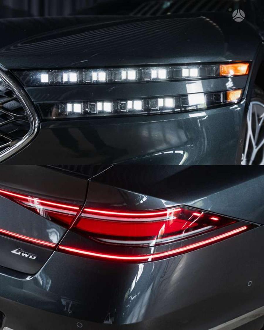 Pelēks Genesis G90 2023 Viļņa, ar dzinēja tilpumu 3.00 L un nobraukumu 52 tūkst. km par 54999 €, foto 9 vietnē AUTOMOTO.COM.LV
