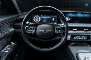 Pelēks Genesis G90 2023 Viļņa, ar dzinēja tilpumu 3.00 L un nobraukumu 52 tūkst. km par 54999 €, foto 22 vietnē AUTOMOTO.COM.LV