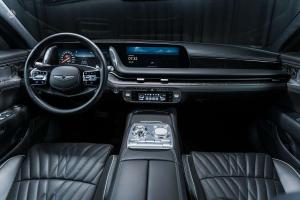 Pelēks Genesis G90 2023 Viļņa, ar dzinēja tilpumu 3.00 L un nobraukumu 52 tūkst. km par 54999 €, foto 25 vietnē AUTOMOTO.COM.LV