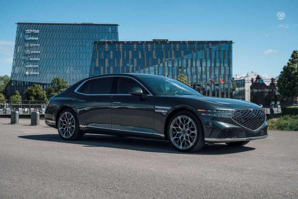 Genesis G90 2023 Kauņa, ar dzinēja tilpumu 3.48 L un nobraukumu 53 tūkst. km par 57900 €, foto  vietnē AUTOMOTO.COM.LV