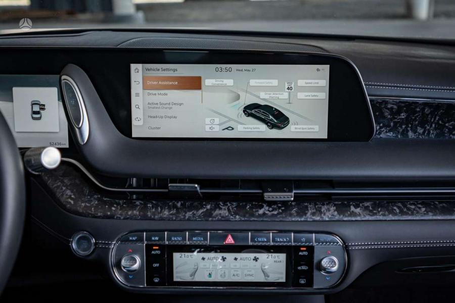 Генезис G90 2023 в Каунас, объемом двигателя 3.48 л и пробегом 53 тыс. км за 57900 €, фото 35 на AUTOMOTO.COM.LV