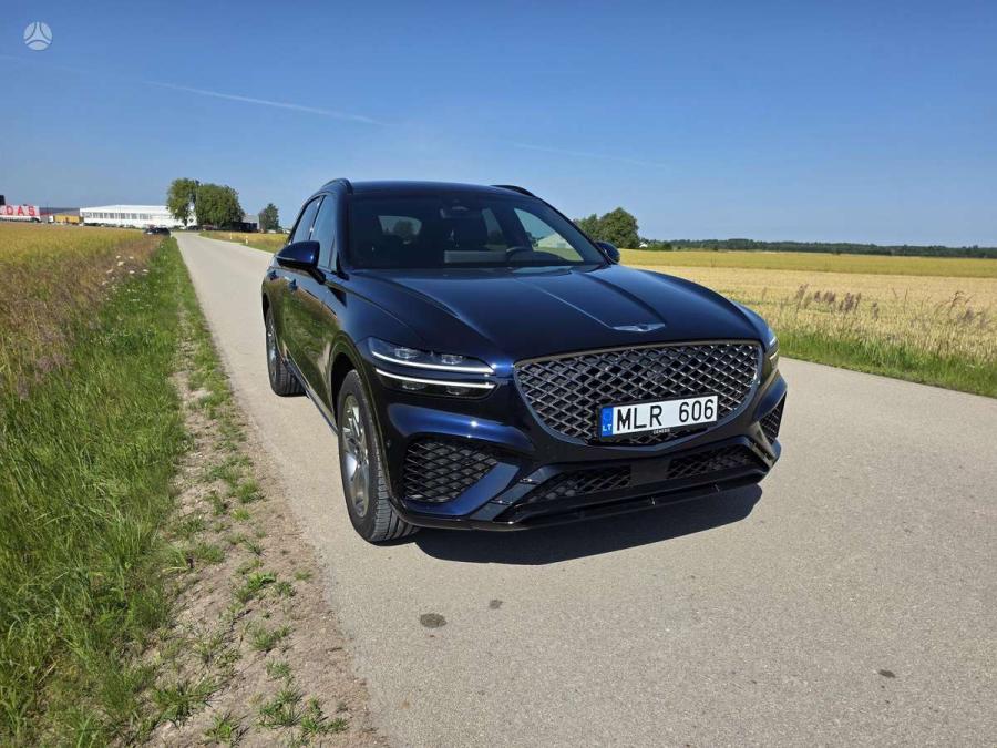 Синий Генезис GV70 2023 в Шяуляй, объемом двигателя 2.15 л и пробегом 35 тыс. км за 32500 €, фото 12 на AUTOMOTO.COM.LV
