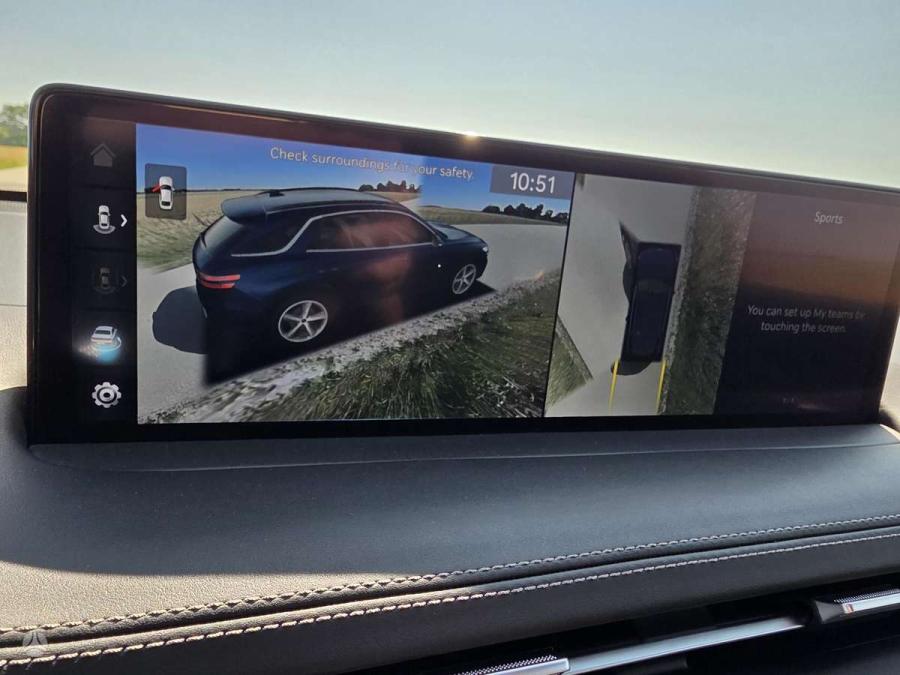 Синий Генезис GV70 2023 в Шяуляй, объемом двигателя 2.15 л и пробегом 35 тыс. км за 32500 €, фото 31 на AUTOMOTO.COM.LV