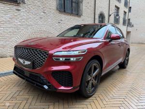 Red Genesis GV70 2023 in Vilnius, with an engine capacity of 3.50 L and mileage of 50 thousand km for 34400 €, photo 1 on AUTOMOTO.COM.LV