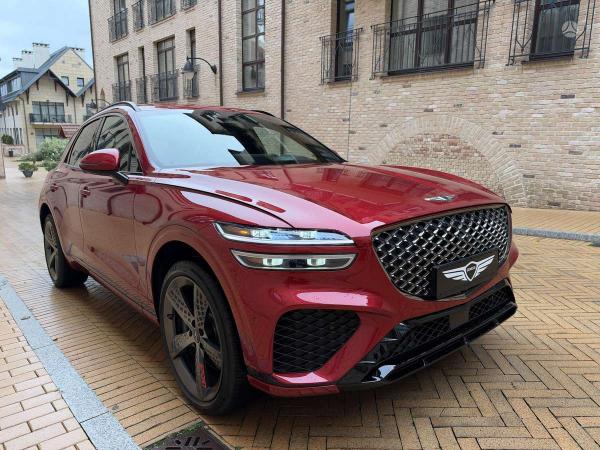 Red Genesis GV70 2023 in Vilnius, with an engine capacity of 3.50 L and mileage of 50 thousand km for 34400 €, photo 3 on AUTOMOTO.COM.LV