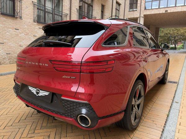 Red Genesis GV70 2023 in Vilnius, with an engine capacity of 3.50 L and mileage of 50 thousand km for 34400 €, photo 6 on AUTOMOTO.COM.LV