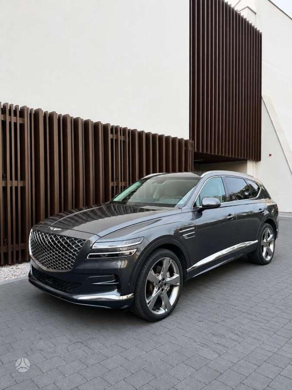 Genesis GV80 2023 Viļņa vietnē Pelēks Genesis GV80 2023 Viļņa, ar dzinēja tilpumu 2.50 L un nobraukumu 49 tūkst. km par 55000 €, foto 9 vietnē AUTOMOTO.COM.LV