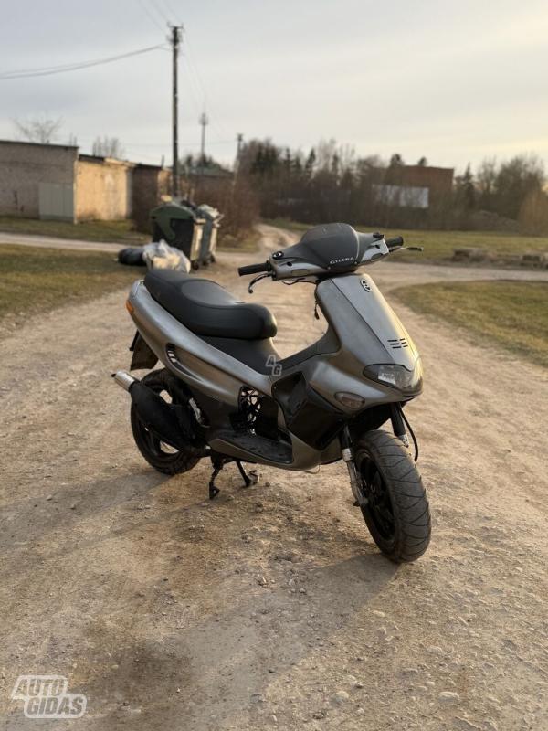 Grey Gilera Runner 2003 in Pasvalys, with an engine capacity of 0.05 L and mileage of 24 thousand km for 800 €, photo 2 on AUTOMOTO.COM.LV