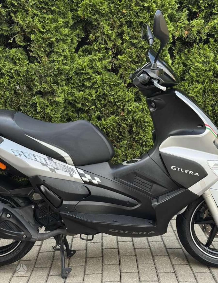 Grey Gilera Runner 2016 in Marijampole, with an engine capacity of 49.00 L and mileage of 13 thousand km for 1550 €, photo 8 on AUTOMOTO.COM.LV