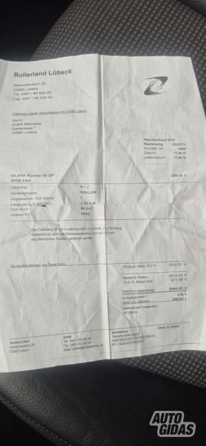 Pelēks Gilera Runner 2017 Jurbarkas, ar dzinēja tilpumu 0.05 L un nobraukumu 12 tūkst. km par 2100 €, foto 10 vietnē AUTOMOTO.COM.LV