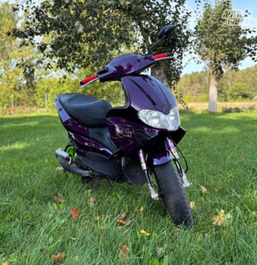 Violet Gilera Runner 2008 in Vilnius, with an engine capacity of 0.05 L and mileage of 13 thousand km for 1050 €, photo 1 on AUTOMOTO.COM.LV