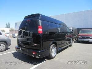 Melns GMC Savana 2016 Tallina, ar dzinēja tilpumu 6.00 L un nobraukumu 18 tūkst. km par 55700 €, foto 4 vietnē AUTOMOTO.COM.LV